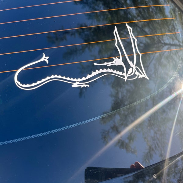 Dragon Smaug Lord of the Rings the Hobbit Vinyl Decal Sticker Lonely ...