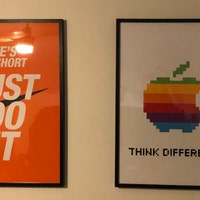 Apple Think Different Poster. Printable Apple Logo Poster. Think ...