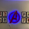 Wood Illuminated Avengers Sign, Wall Art, Wall Decor, Endgame, Avengers ...