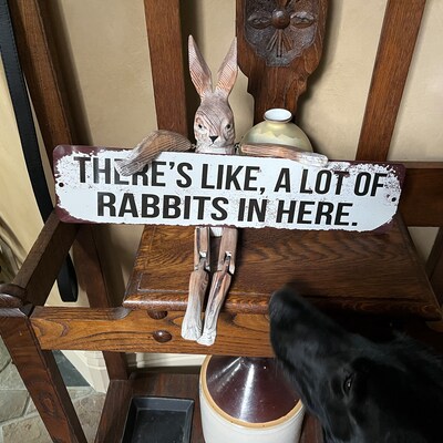 Labrador Retriever Signfunny Metal Signsdog Warning - Etsy