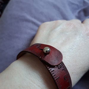 WRIST RULER BRACELET, Ruler Bracelet, Single Wrap Ruler Bracelet ...