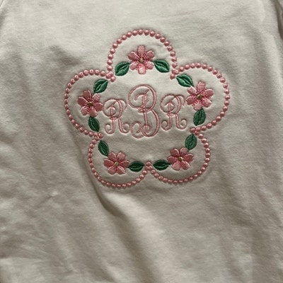 Machine Embroidery Monogram Frames / Girl's Embroidery / Girl / 1711 ...