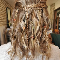 Forest Fae Braids, Clip in Dreads, Fishtail Braids, Synthetic Dreads ...