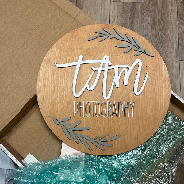 Teacher Name Sign, Teacher Appreciation Gift, Round Teacher Sign, Door ...