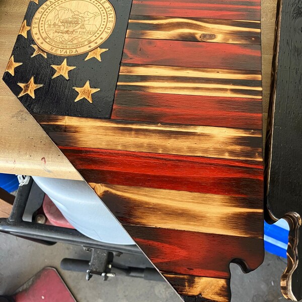 USA Flag / 50 Star's Stencil / Wooden Stencil / Union Stencil /0.75 ...