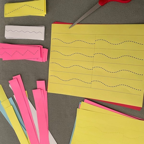 Hole Punch Practice | Fine Motor | Prek | Preschool | Kindergarten - Etsy