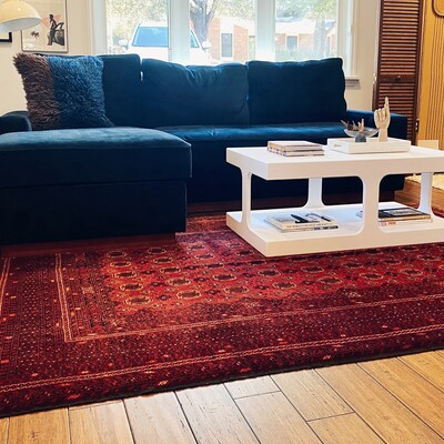 4x3 Gorgeous Turkish Mamluk Area Rug/ Afghan Handmade Plush Wool Rug ...