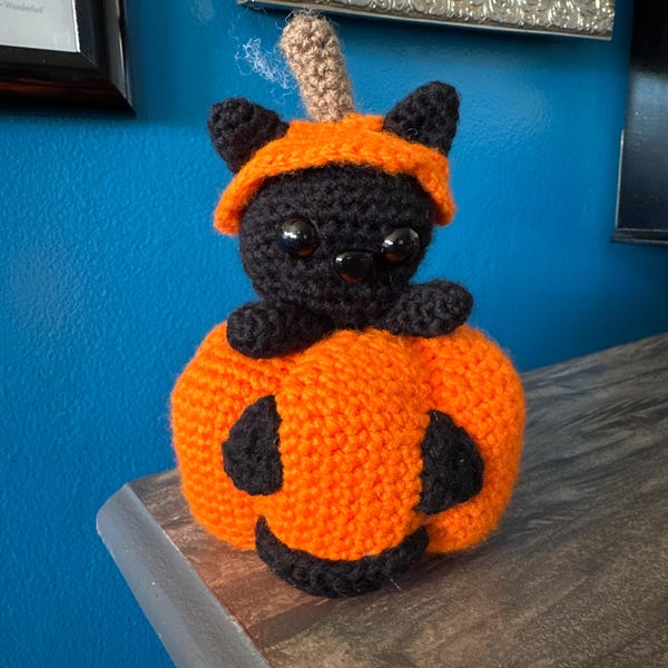 Halloween Decorations Crochet Pattern Bundle 4 in 1 PDF Plushie ...