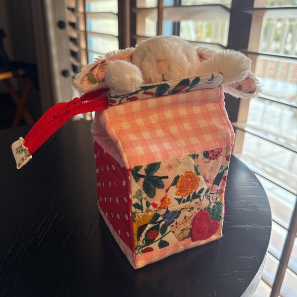 Retro Carton Pouch Sewing Pattern - Etsy