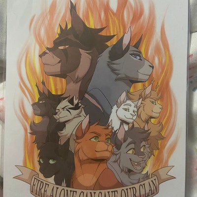 Firestar Warriors Sticker - Etsy