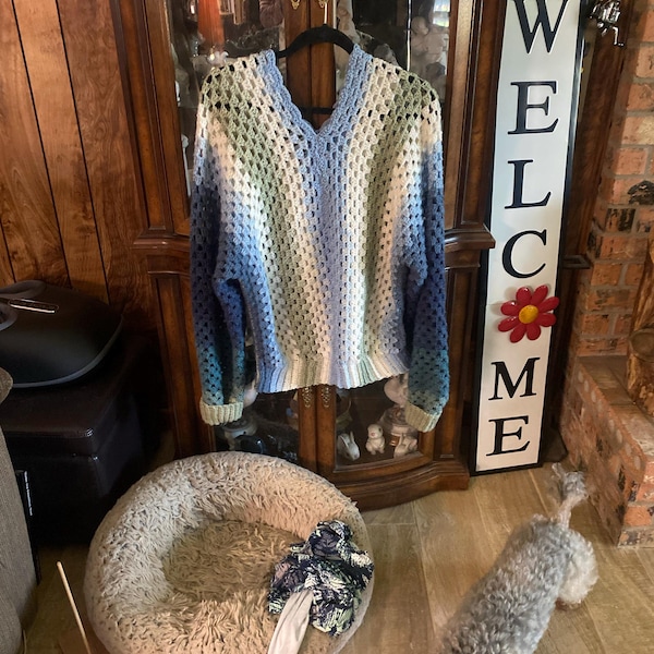 Crochet Pattern- MILLIE Crochet Sweater Pattern PDF- Women Crochet Top ...