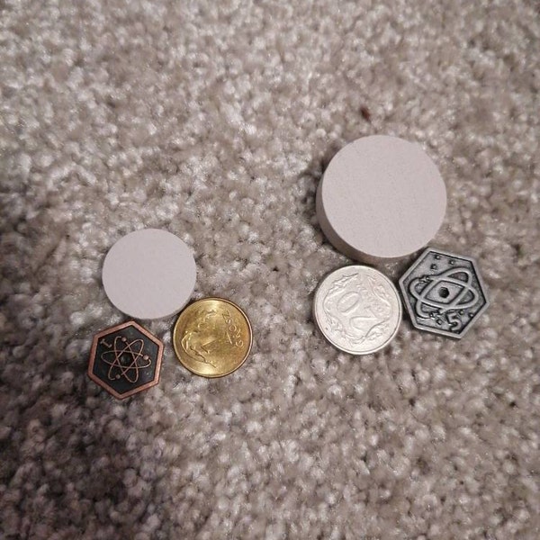 Small Antique Gold Metal Coins, 20mm, for Pirate Chest or Board Game - Etsy