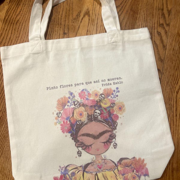 Frida Kahlo Mug Wrap Spanish Quotes Pinto Flores Para Que Asi No Mueran ...