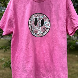 Daisy Smile Png Floral Smile Face Distressed Smile Simple Flower Smiley ...