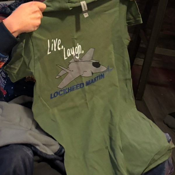 Live, Laugh, Lockheed Martin Unisex T-shirt - Etsy