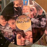 One Direction Vinyl Record Photo Collage - Vintage Record - Vinyl ...