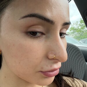 Moon Phases Septum Ring Septum Piercing Rose Gold Septum | Etsy