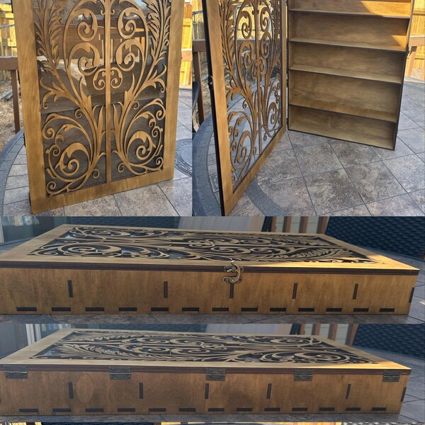 Shadow Lamp, Wooden Candle Box, Shadow Lantern, Wooden Bedside Lamp ...