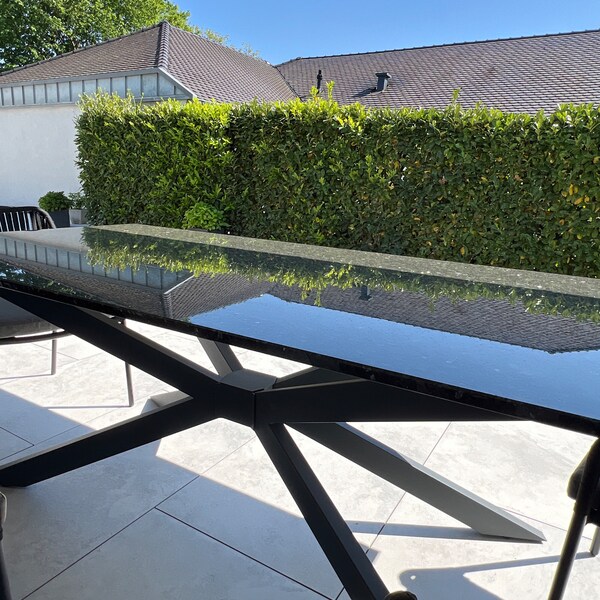TABLE FRAME RAU With Reinforcement Frame, Table Leg, Dining Table Frame ...