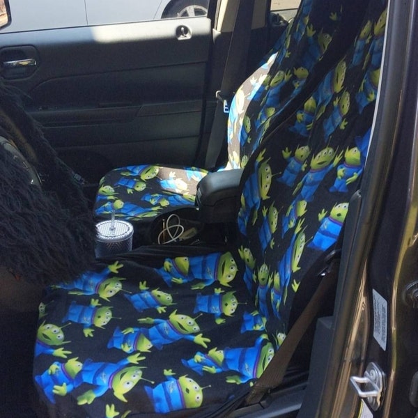 Toy Story Aliens Car Seat Covers | Toy Story Car | Disney Car Seat ...