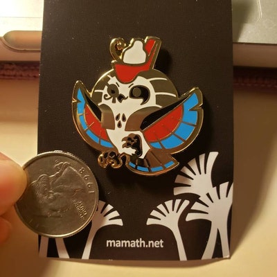 Tiny Pantheon HORUS ENAMEL PIN. Cute Ancient Egyptian Hawk God - Etsy