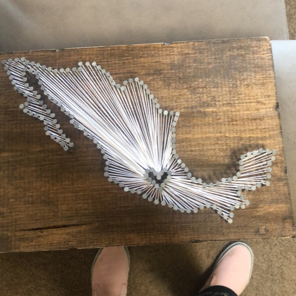 Mexico String Art, Mexico Decor, Mexico Nail Art, Rustic Decor, Mexican ...