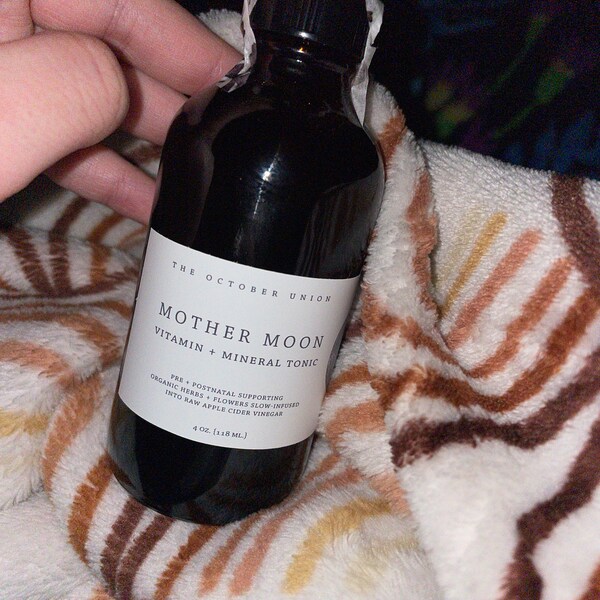 MOTHER MOON - Vitamin + Mineral Tonic. Pregnancy Prenatal Postpartum ...