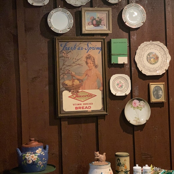 Mismatched Vintage Plates, Vintage Plate Gallery Wall Collection, China ...