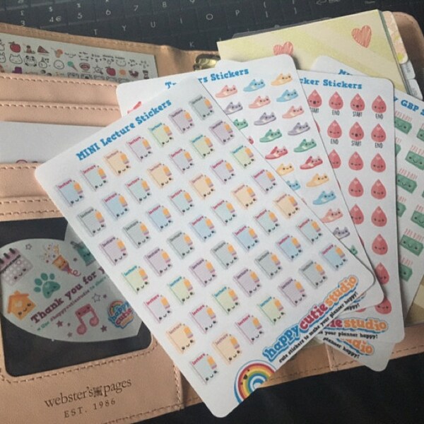 64 Cute Period Tracker Planner Stickers - Etsy UK