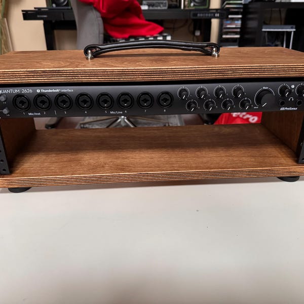 3U Studio Cabinet | Recording Studio | 3U Audio Rack | Rackmount ...