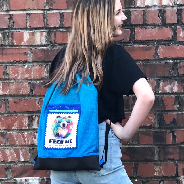 iThinksew - Patterns and More - Merida Drawstring Backpack PDF Pattern