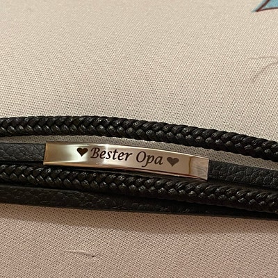 ID Stainless Steel Ring With Engraving as Desired One Size in - Etsy