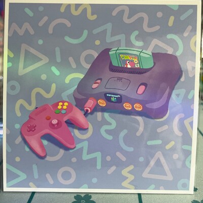 Nintendo 64 Rainbow Road Sticker Great Gift for Mario Kart - Etsy