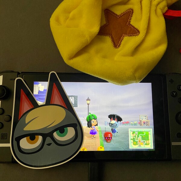 Raymond Animal Crossing Vinyl Sticker / New Horizons / ACNH ...
