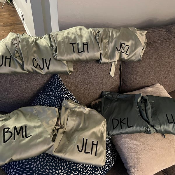 Ruffle Floral Flower Girl Robe / Flower Girl Gift / Bridesmaid Gift ...