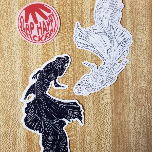 2pcs Stickers, Satosugu Stickers, Betta Fish Stickers, Jujutsu Stickers ...