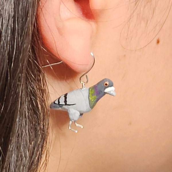 Bluebird Earrings, Eastern Bluebird Earrings, Bird Earrings, Bird ...
