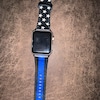 Thin Blue Line Apple Watch Band, Police Watch Band, Faux Leather Watch ...