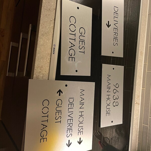 Custom Directional Sign. Hotel Room Directional Signs. Wayfinding Signs ...