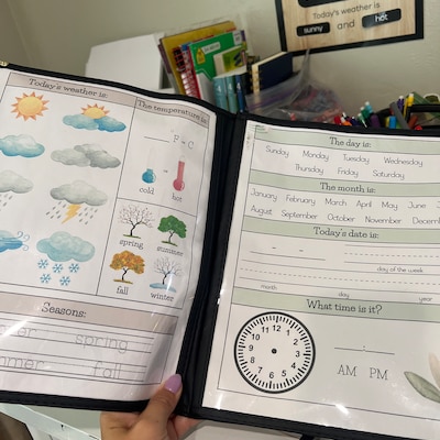 Daily Routine Template Daily Schedule Printable Homeschool Routine - Etsy