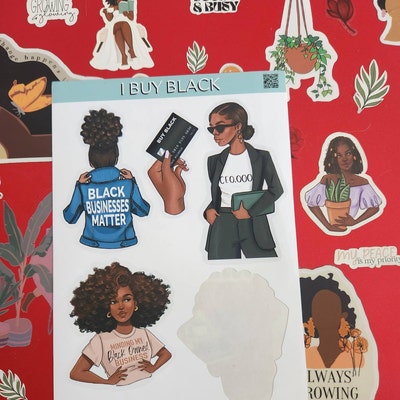 Printable Daily Planner With African American Illustration - Etsy