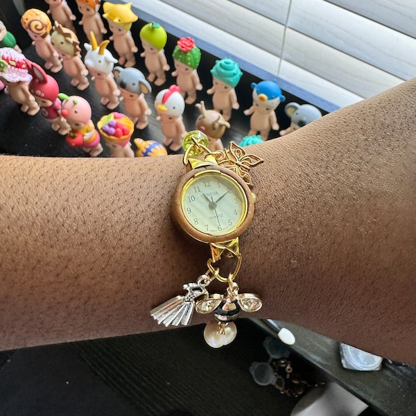 Charm Watch Bracelets - Etsy