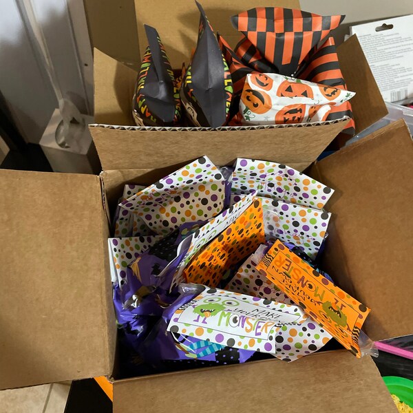 Printable Make Your Own Monster Bag Topper for Monster Halloween Favor ...