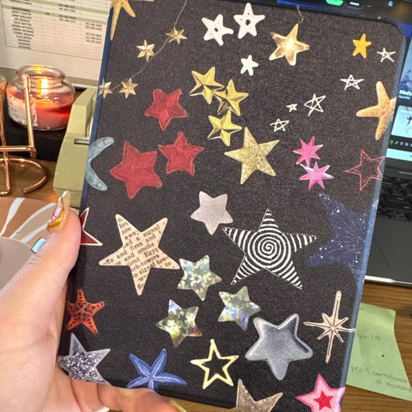 Colorful Star Cute Kindle Case Cover for Paperwhite 1/2/3/4 Kindle ...