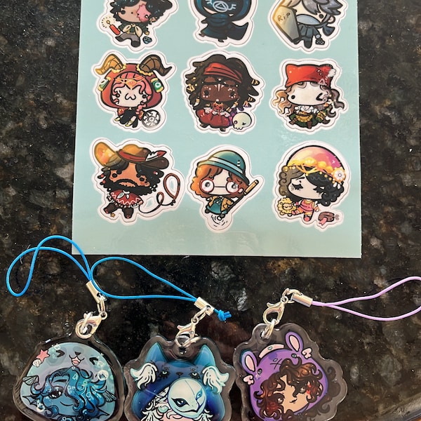 IDV Mini Sticker Sheets - Etsy