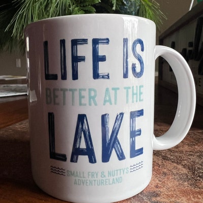 Lake Life Mug, Lake House Gift, Lake Coffee Mug, Custom Lake Mug ...