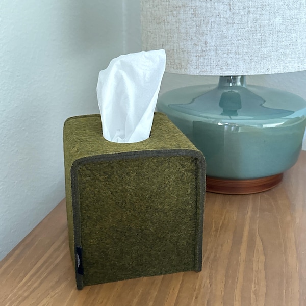 Tissue Box Cover / Felt Tissue Holder / Napkin Holder for Table ...