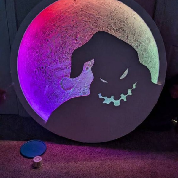 Realistic DIY Moon With 3D Illusion Instructional Pdf/how-to Guide ...
