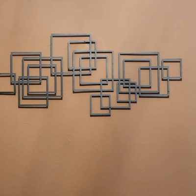 Matte Black Abstract Bubbles Metal Wall Art Metal Bubles Sign - Etsy