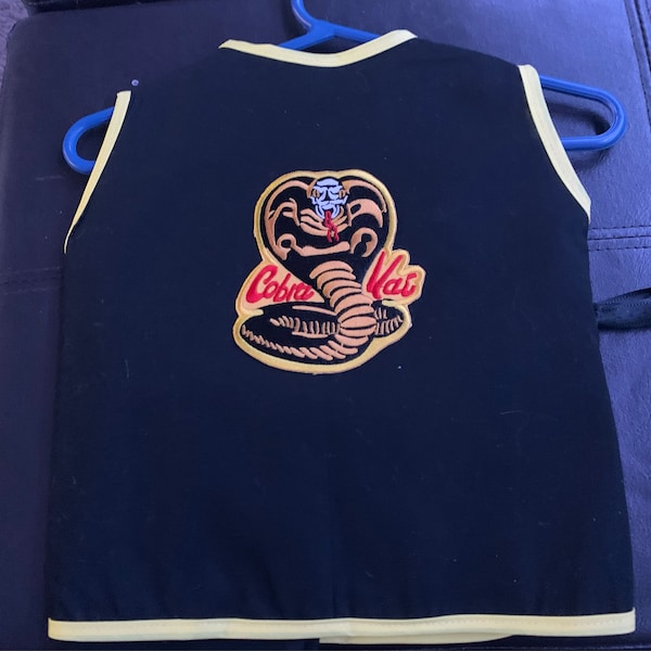 Karate Kid Cobra Kai Dojo Complete Uniform Embroidered Sew on Iron on ...